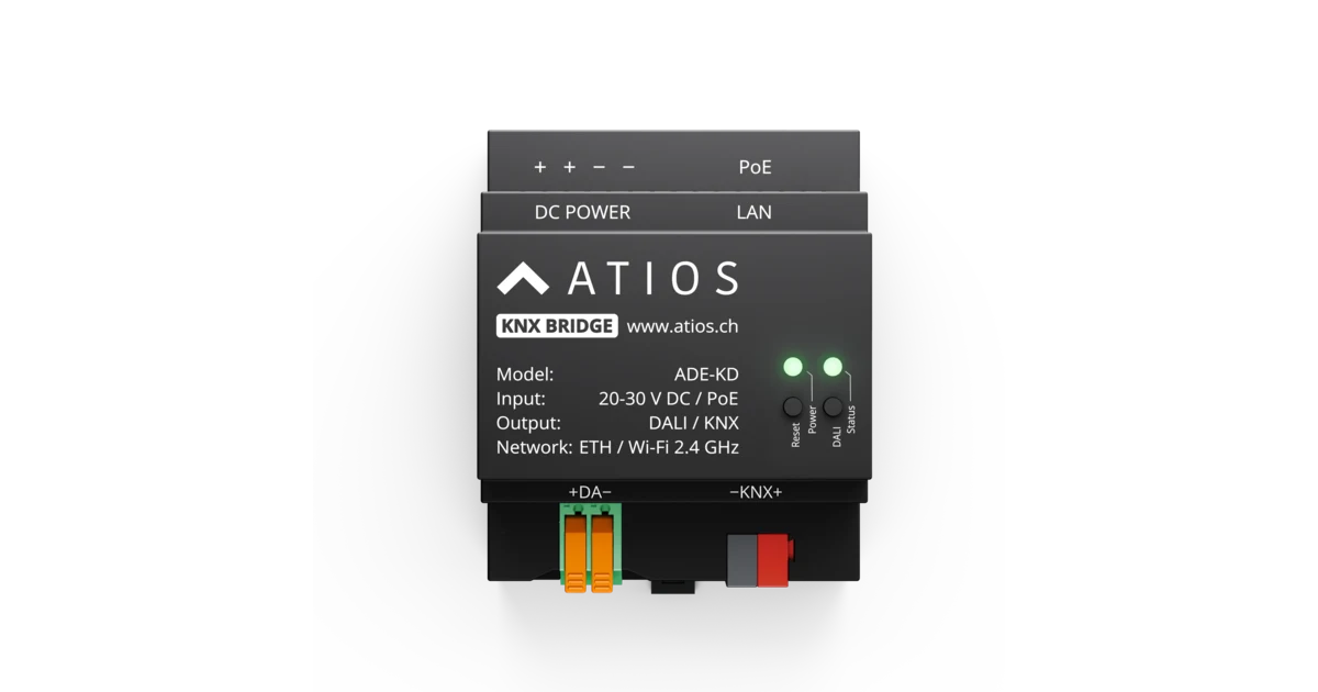 Atios KNX Bridge: Control KNX Lights, Blinds, HVAC & Access via Matter ...